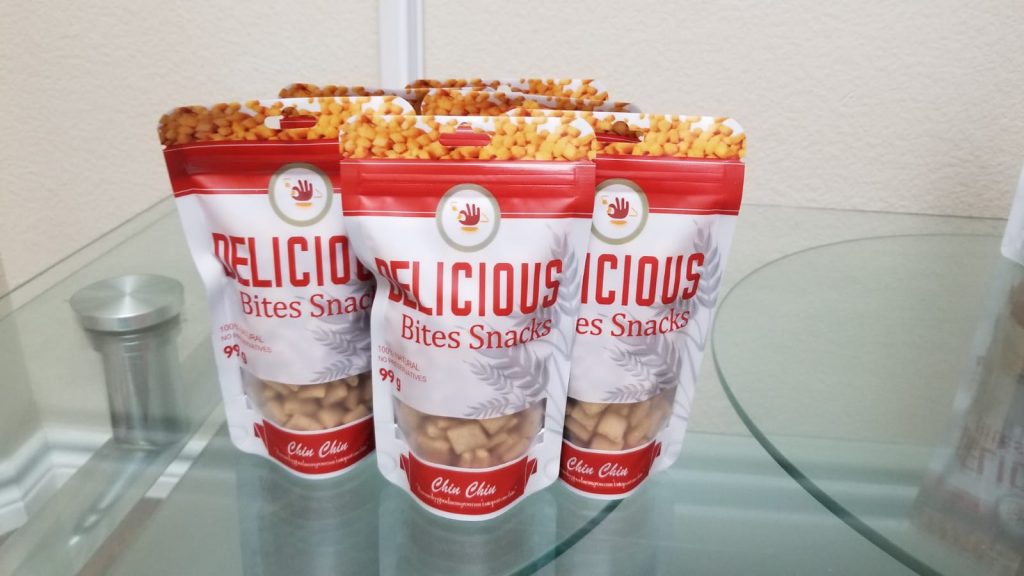 CHIN CHIN 6 packs., Small Size - Deliciousbites Kitchen company