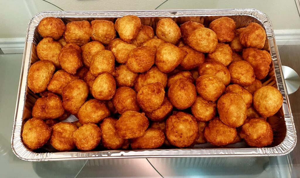 Nigerian Puff Puff (Doughnut) Full Tray 90pcs - Deliciousbites Kitchen ...